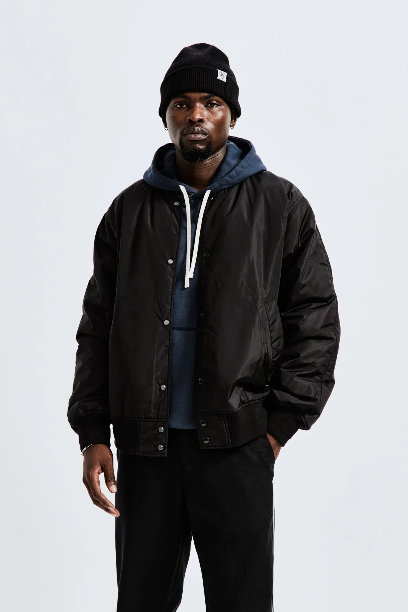 Econyl Satin Nylon Stadium Jacket – Ray Rickburn
