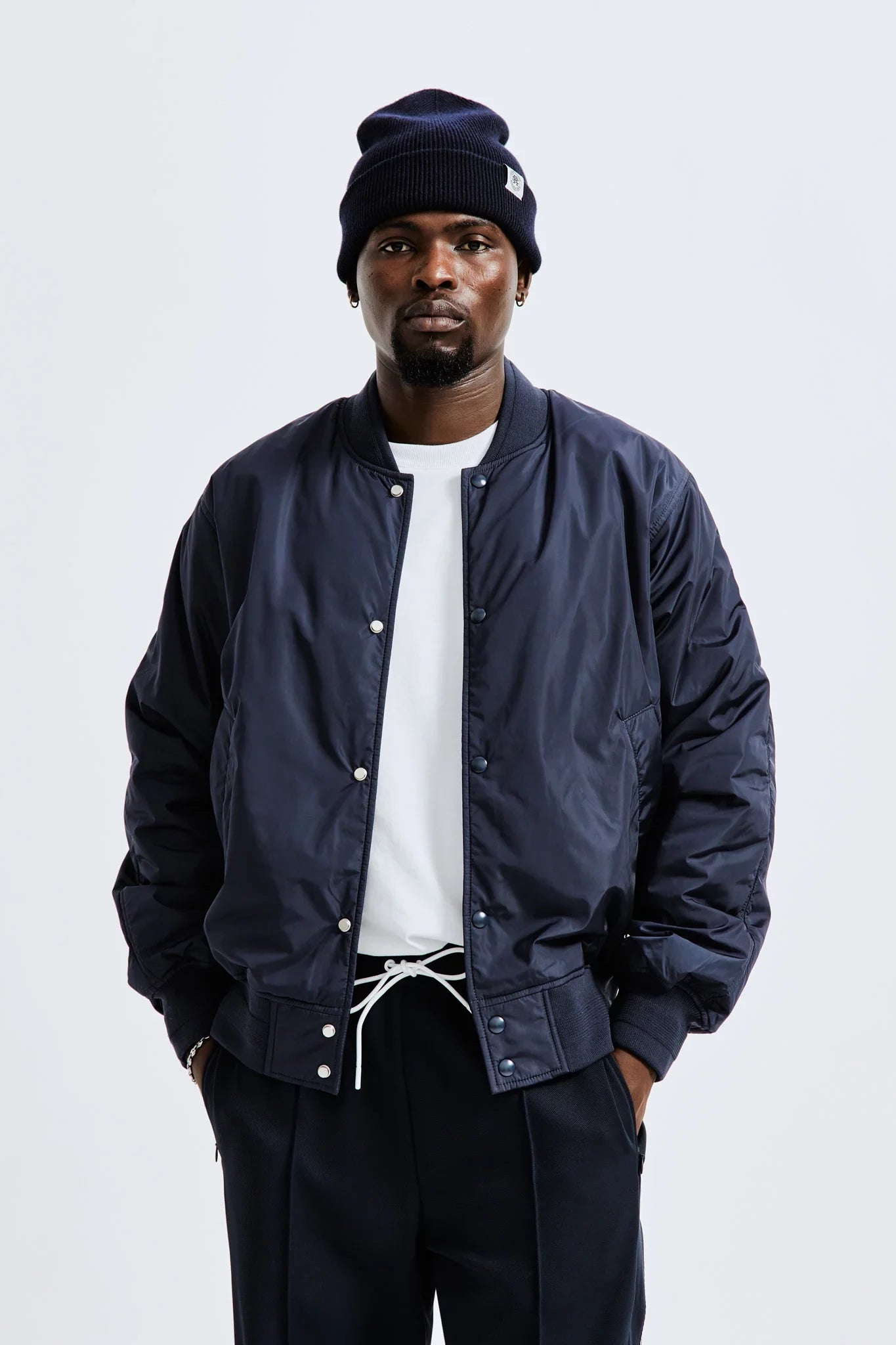 Econyl Satin Nylon Stadium Jacket – Ray Rickburn