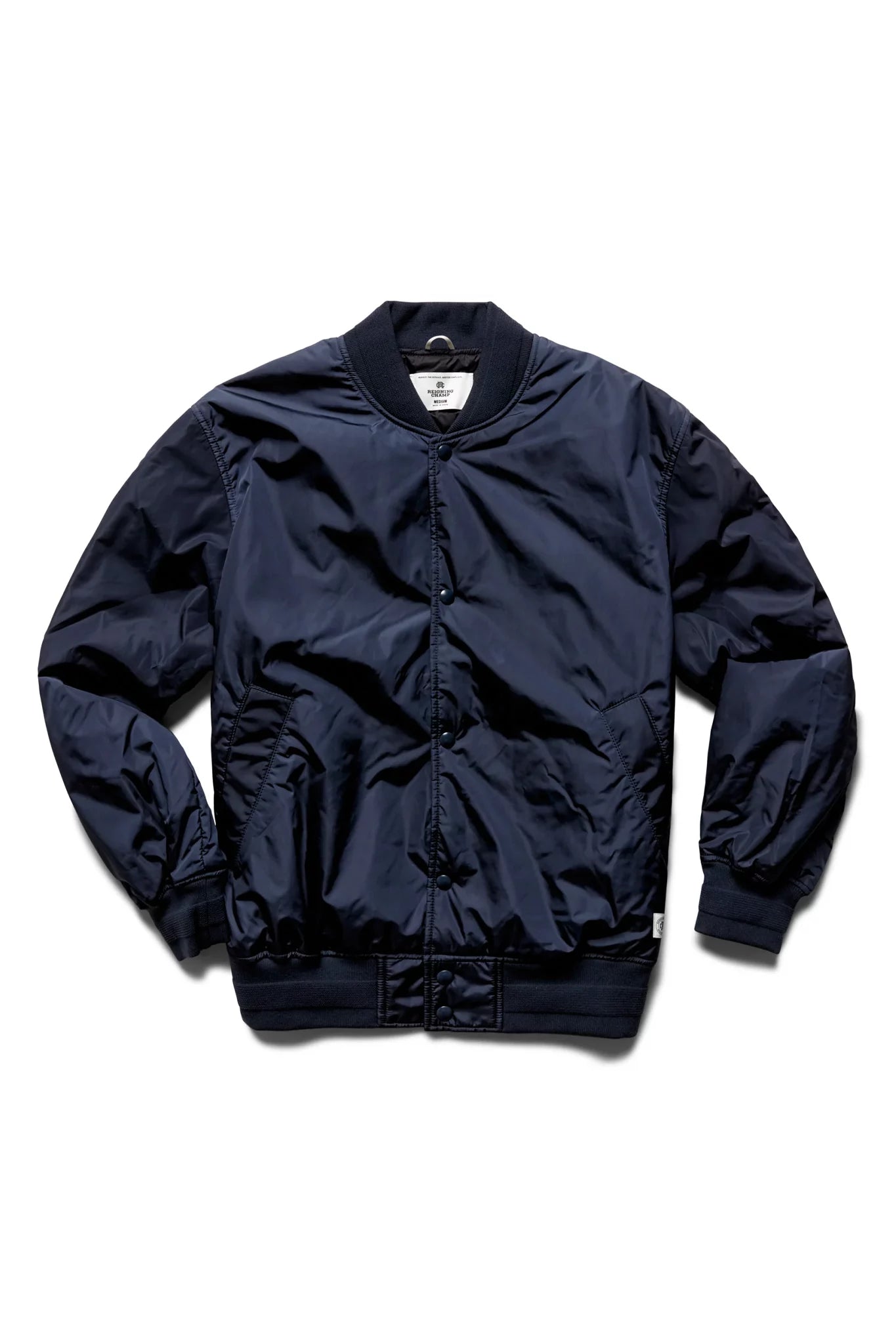 Econyl Satin Nylon Stadium Jacket – Ray Rickburn